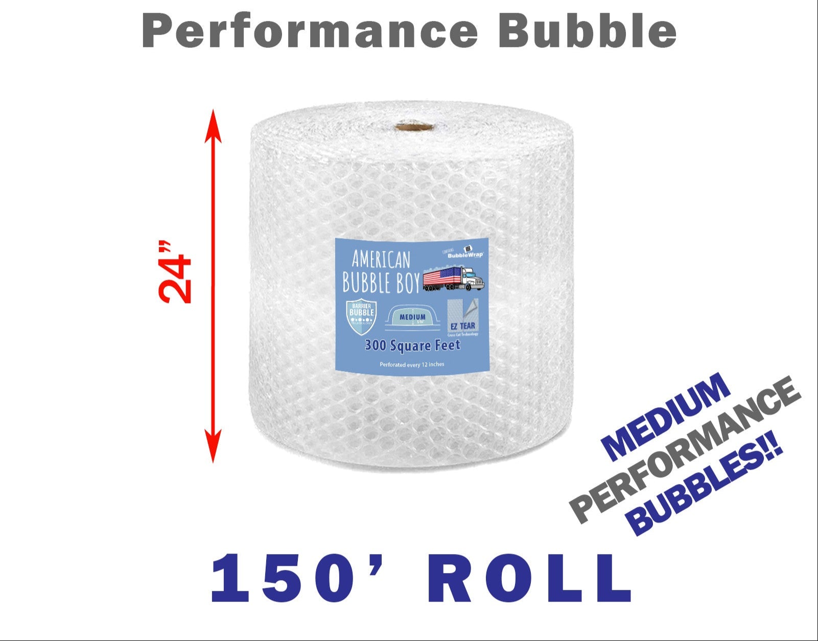Same Day Local Pickup - 24" Medium Performance Grade (5/16) American B – AmericanBubbleBoy